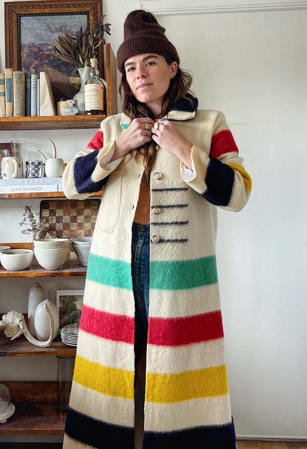 Blanket Duster - Hudson Stripe | Garmentory