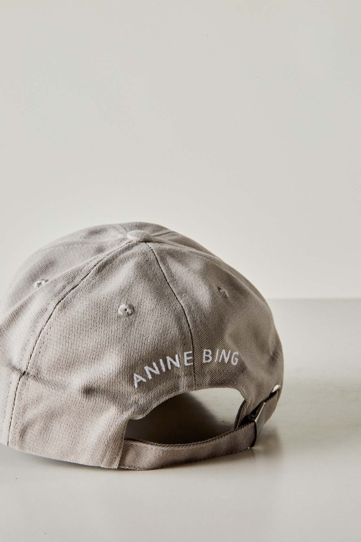 Anine Bing JEREMY BASEBALL CAP - GREY | Garmentory