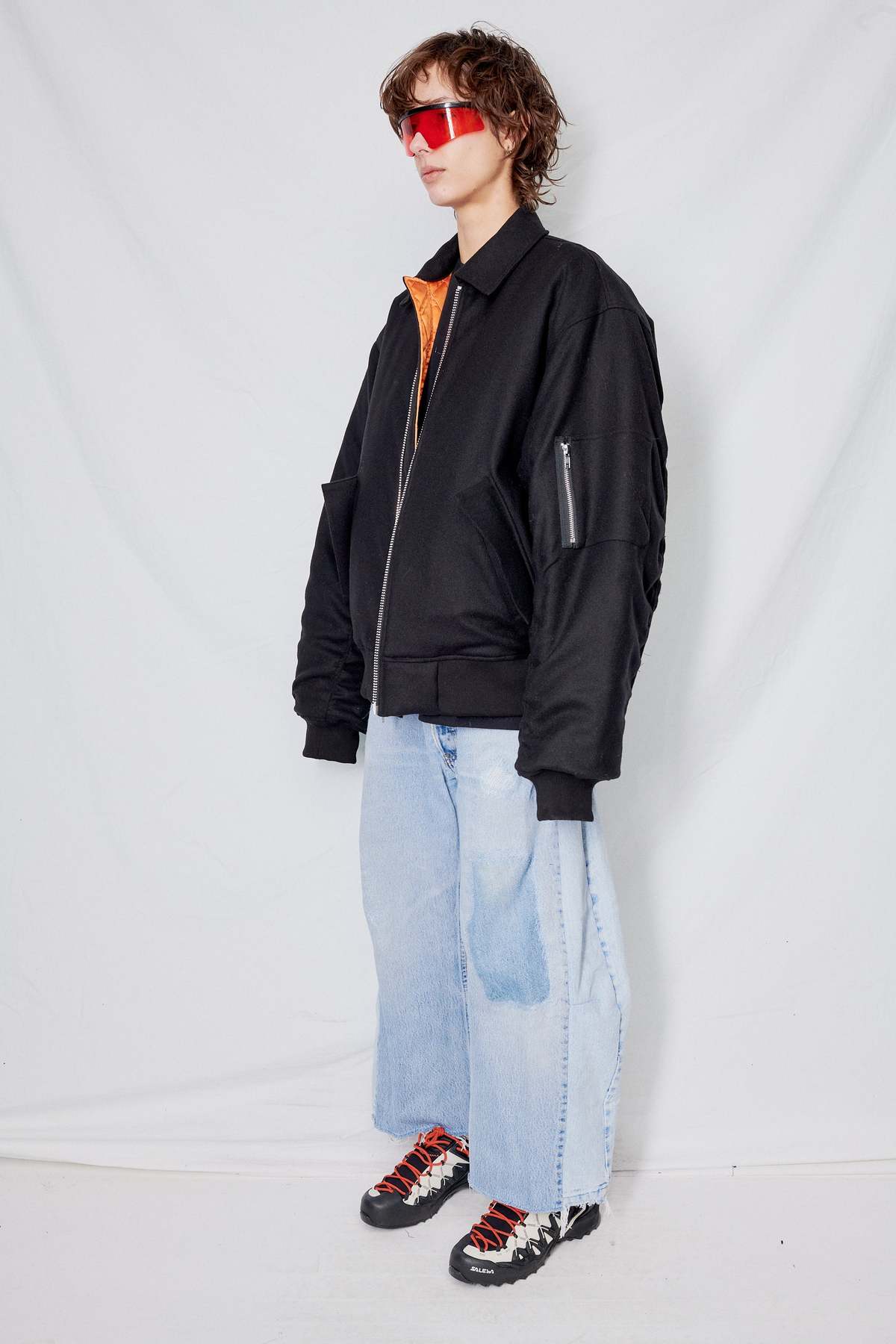 Assembly Wool Tanker Jacket - Black | Garmentory