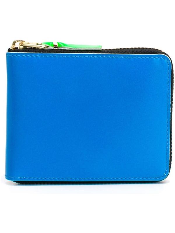 Comme des Garçons SUPER FLUO WALLET ACCESSORIES - Blue | Garmentory