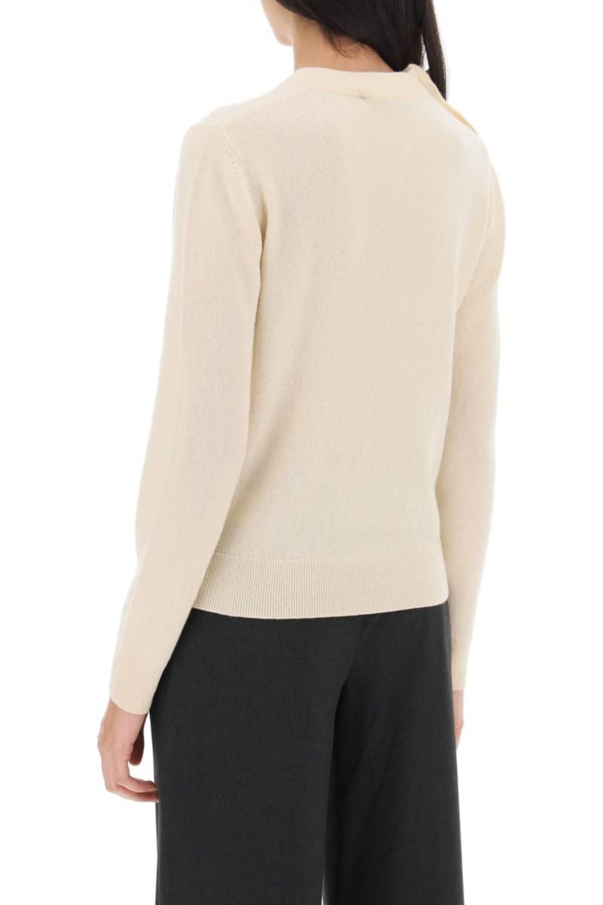 Ganni sweater with ganni butterfly buttons | Garmentory