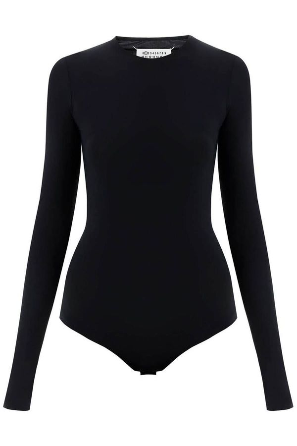 Maison margiela second skin long sleeve lycra bodysuit | Garmentory