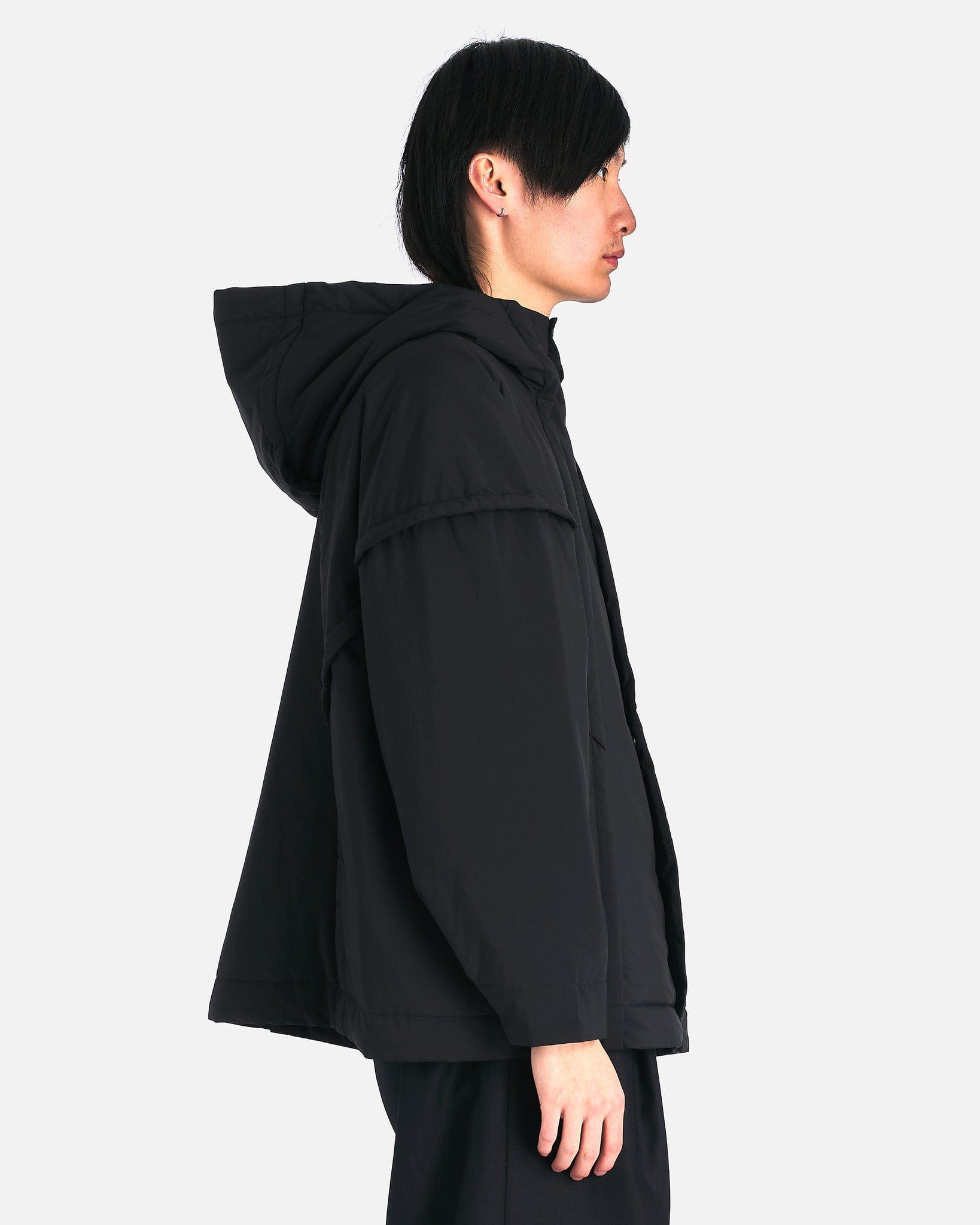 HOMME PLISSE ISSEY MIYAKE Frame Coat - Black | Garmentory