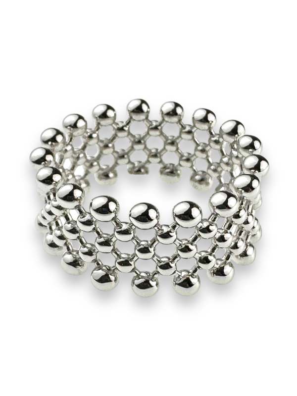 SERGE DENIMES MOLECULE RING - Silver | Garmentory