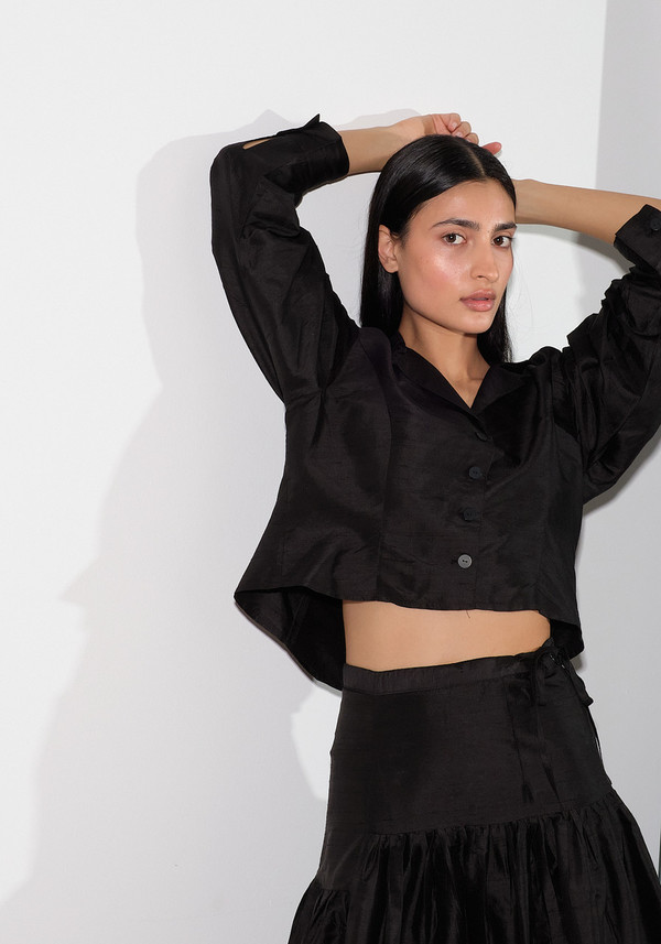 Chelsea Mak Bianca Top - Black | Garmentory