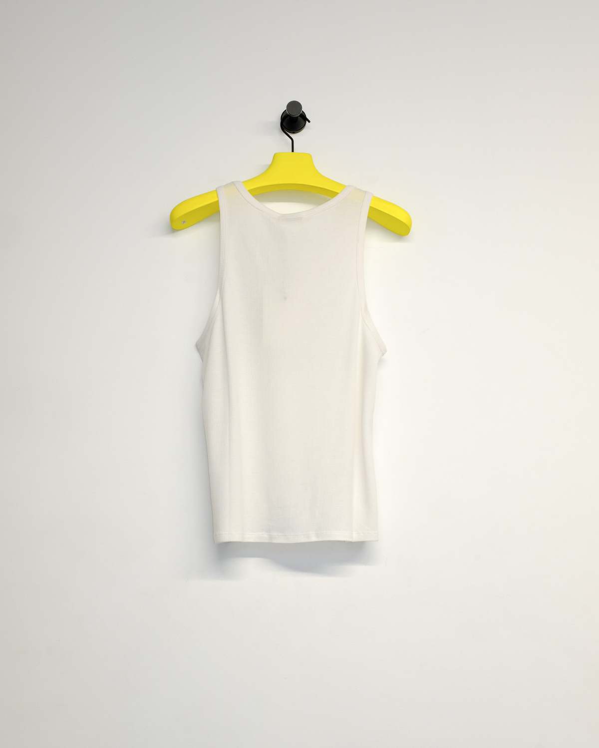 SECOND/LAYER Los Ninos Ribbed Tank - White | Garmentory