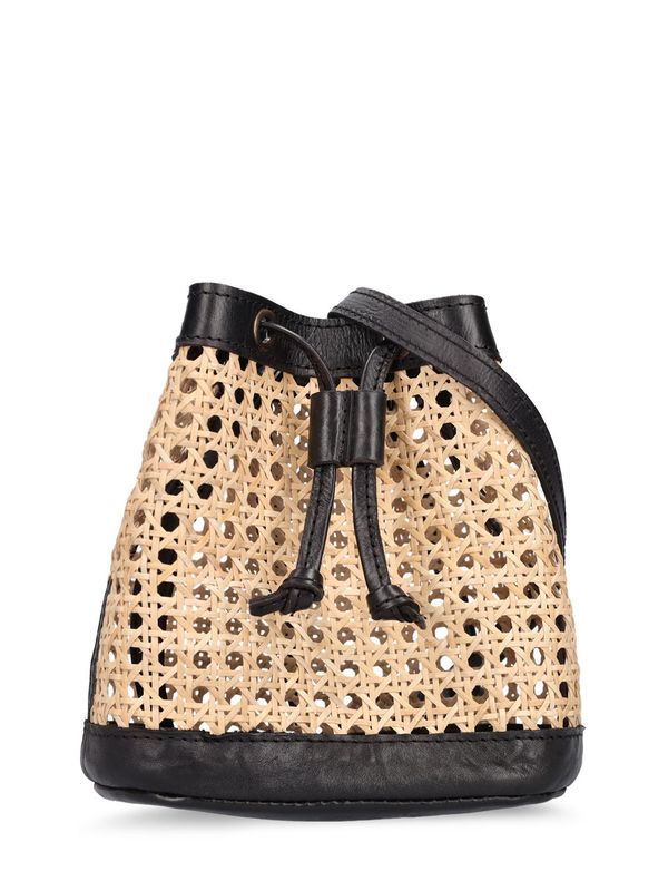 Mini Benna Rattan Bucket Bag | Garmentory
