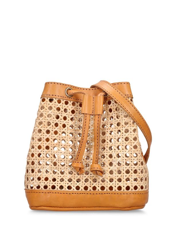 Mini Benna Rattan Bucket Bag | Garmentory