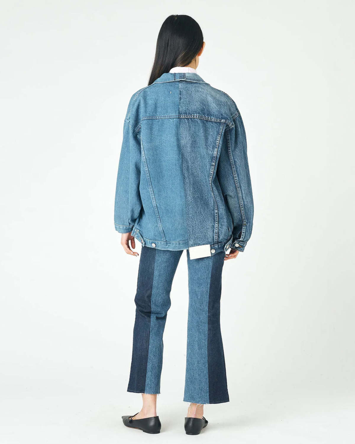 E.L.V. Denim Classic Denim Jacket - Mid/Light Blue | Garmentory