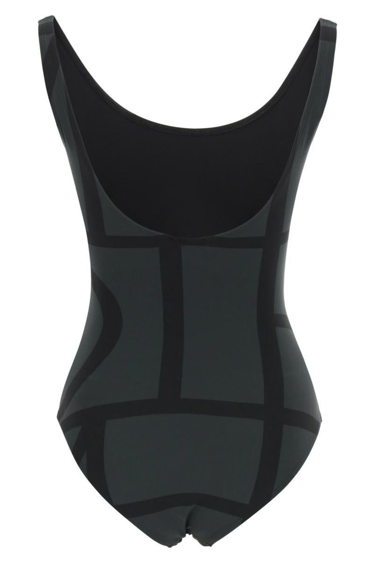 Toteme one piece monogram swimsuit | Garmentory