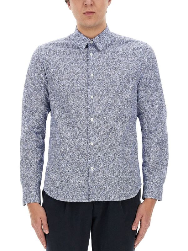 PAUL SMITH SHIRT WITH FLORAL PATTERN | Garmentory