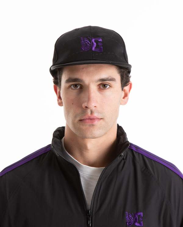 Needles Poly Smooth Baseball Cap - black | Garmentory