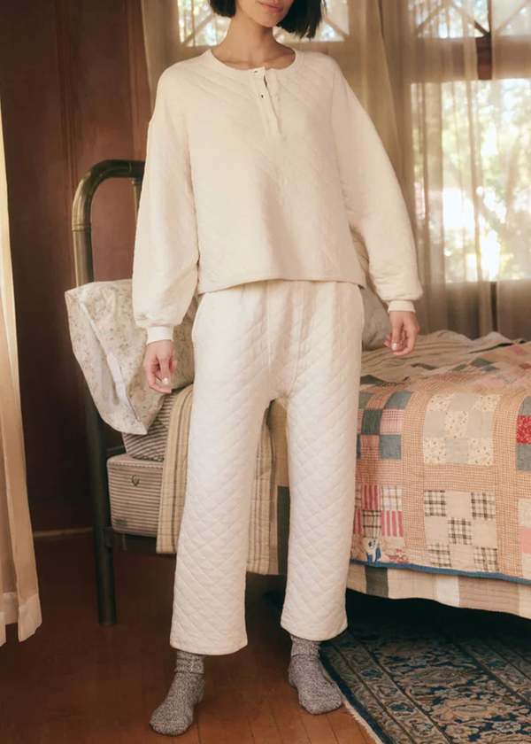 The Great Quilted Pant - natural | Garmentory