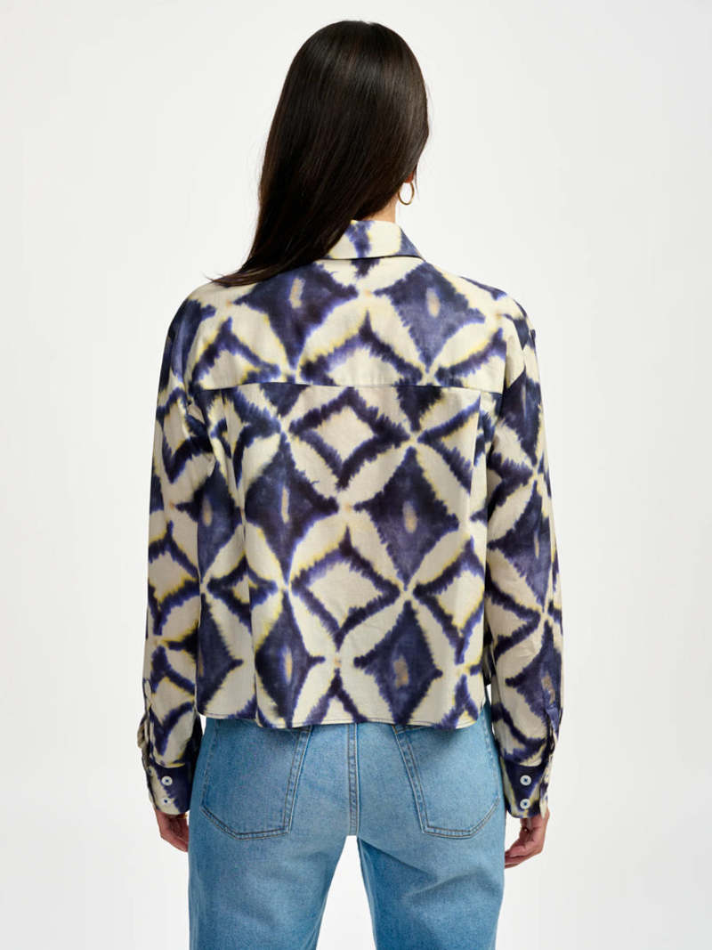 Bellerose Please Shirt - Combo A Blue White Lime | Garmentory