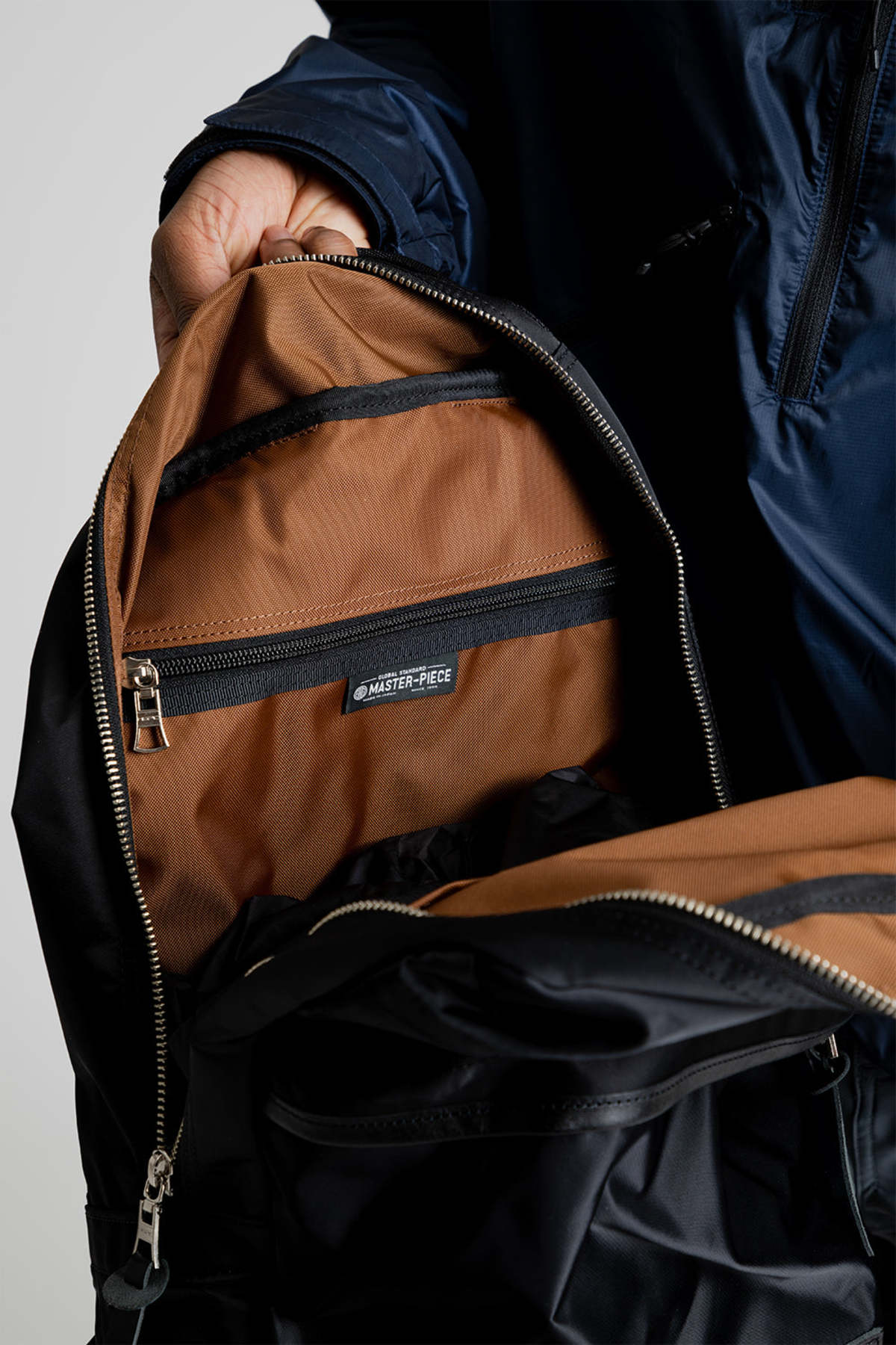 MASTER-PIECE Lightning Backpack - Black | Garmentory