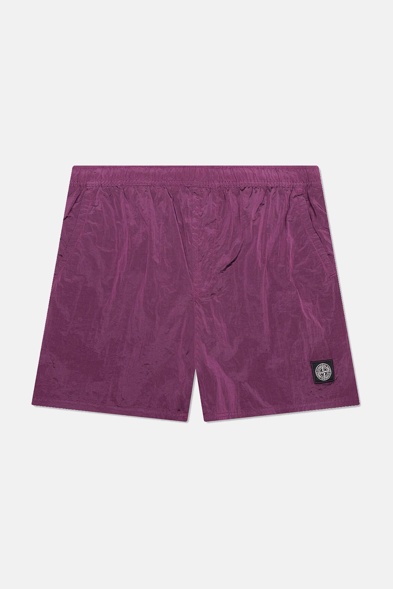 Stone Island ECONYL Nylon Metal Swim Trunks - Purple | Garmentory