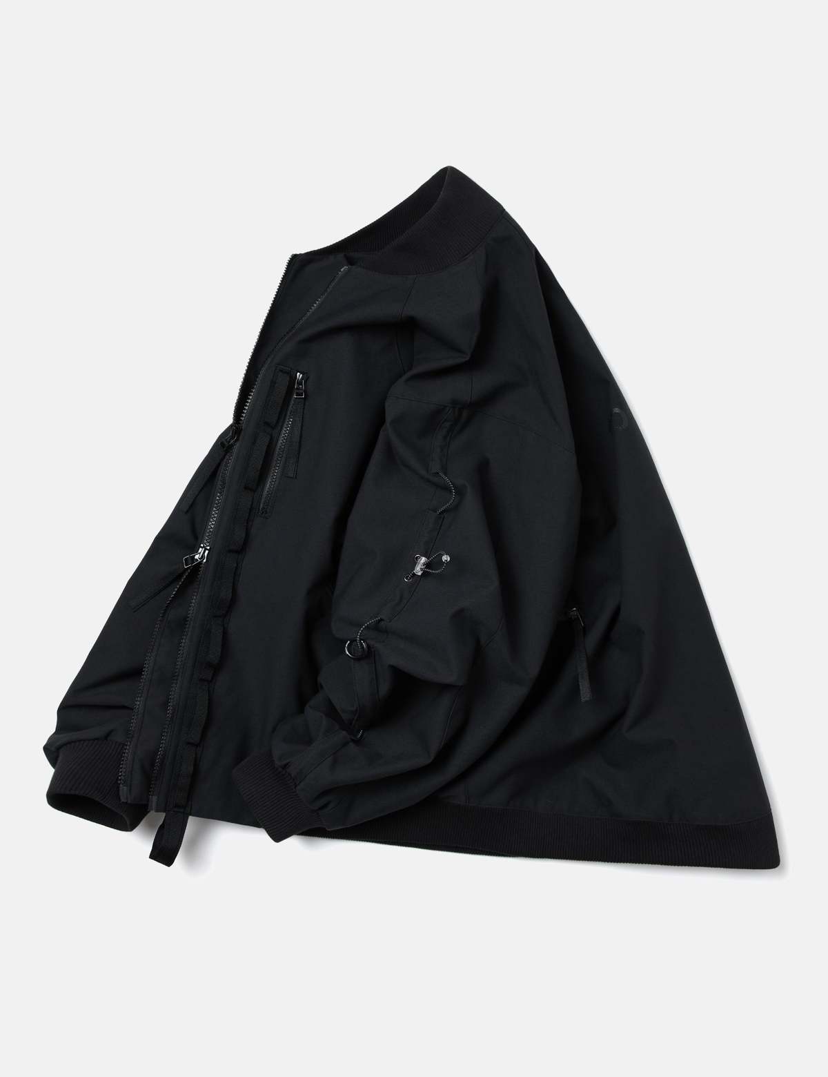 GOOPiMADE G7-TB Type-7 Logo Bomber - Charcoal Grey | Garmentory