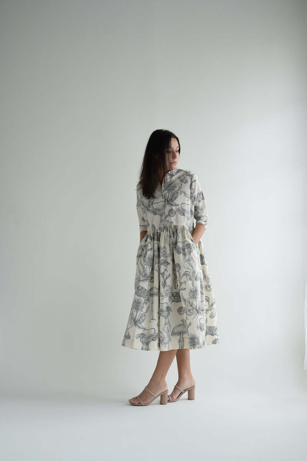 Casey Casey Stephanie Dress - Can Can Print | Garmentory
