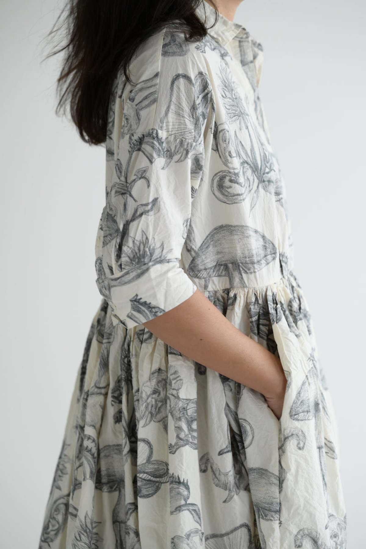 Casey Casey Stephanie Dress - Can Can Print | Garmentory