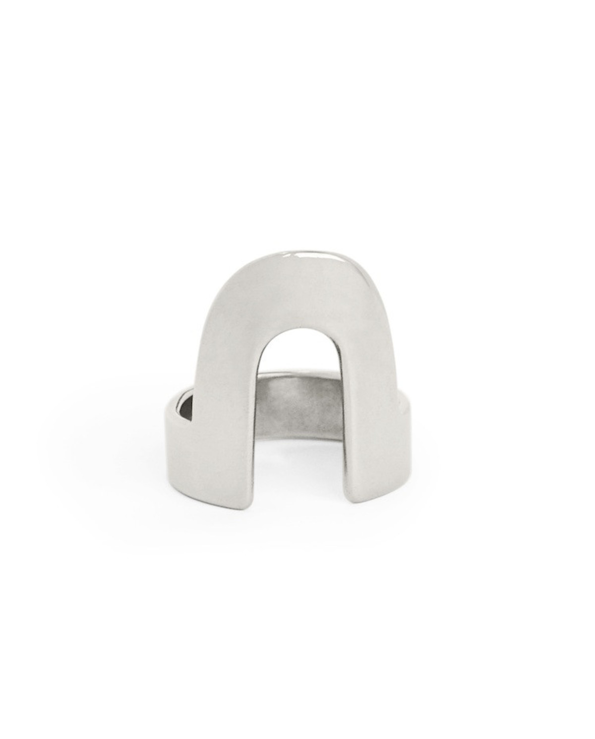 Minoux Sterling Silver Open Arch Ring | Garmentory