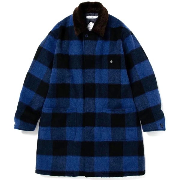 Rancher Long Coat W/P/N/A Wool Dobby Buffalo Check With Gore-Tex ...