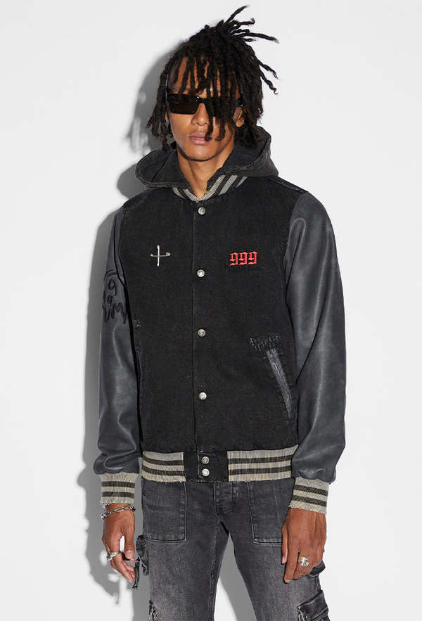 Ksubi 999 Kollage Jacket - Faded Black | Garmentory