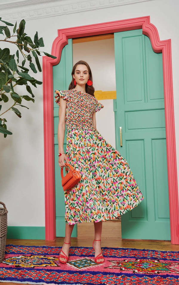 celia b Multicolored Celtic Dress - Multi | Garmentory
