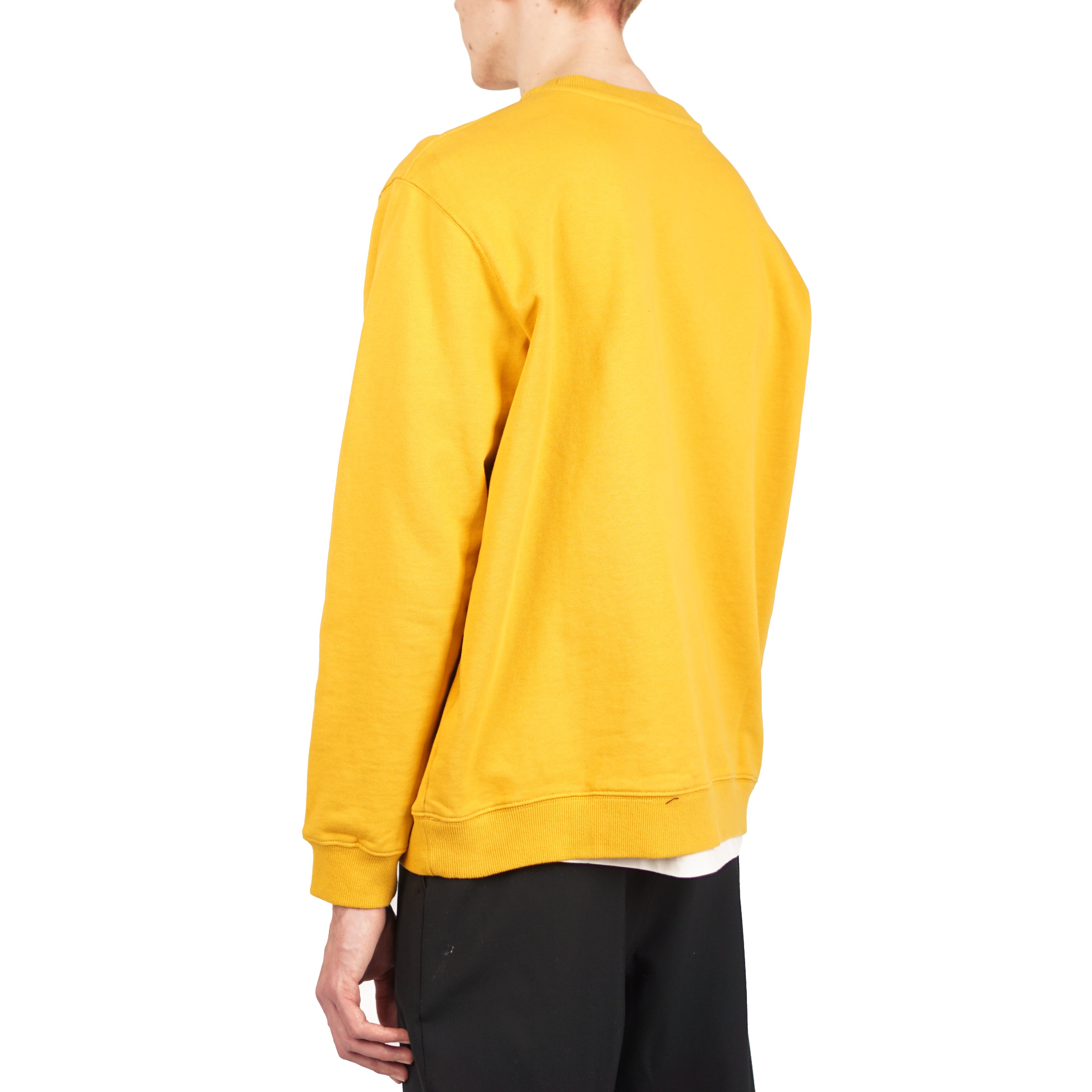 100% PURLICUE CREWNECK SWEATER - GOLD | Garmentory