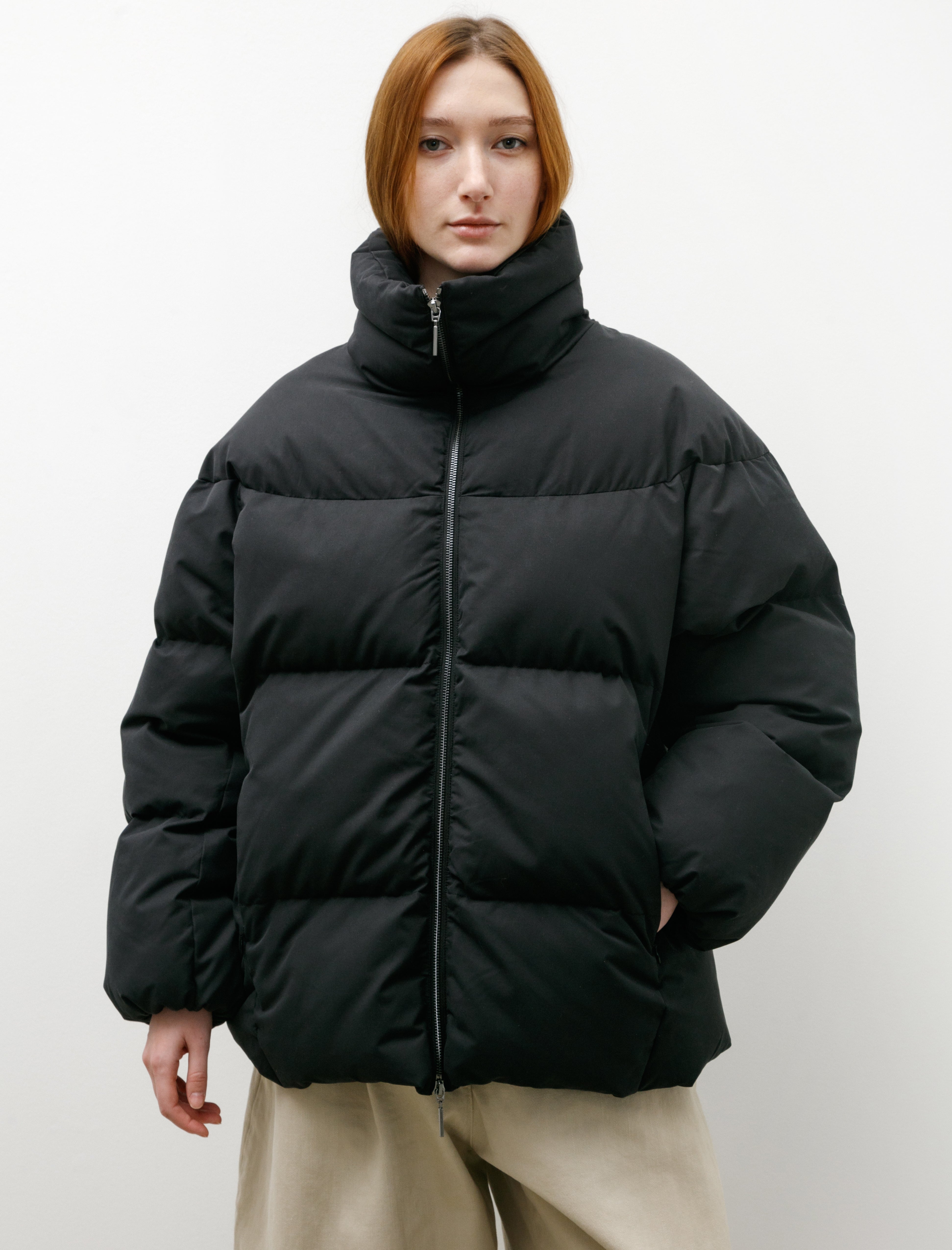 Studio Nicholson Basel Ecodown Jacket - Black | Garmentory