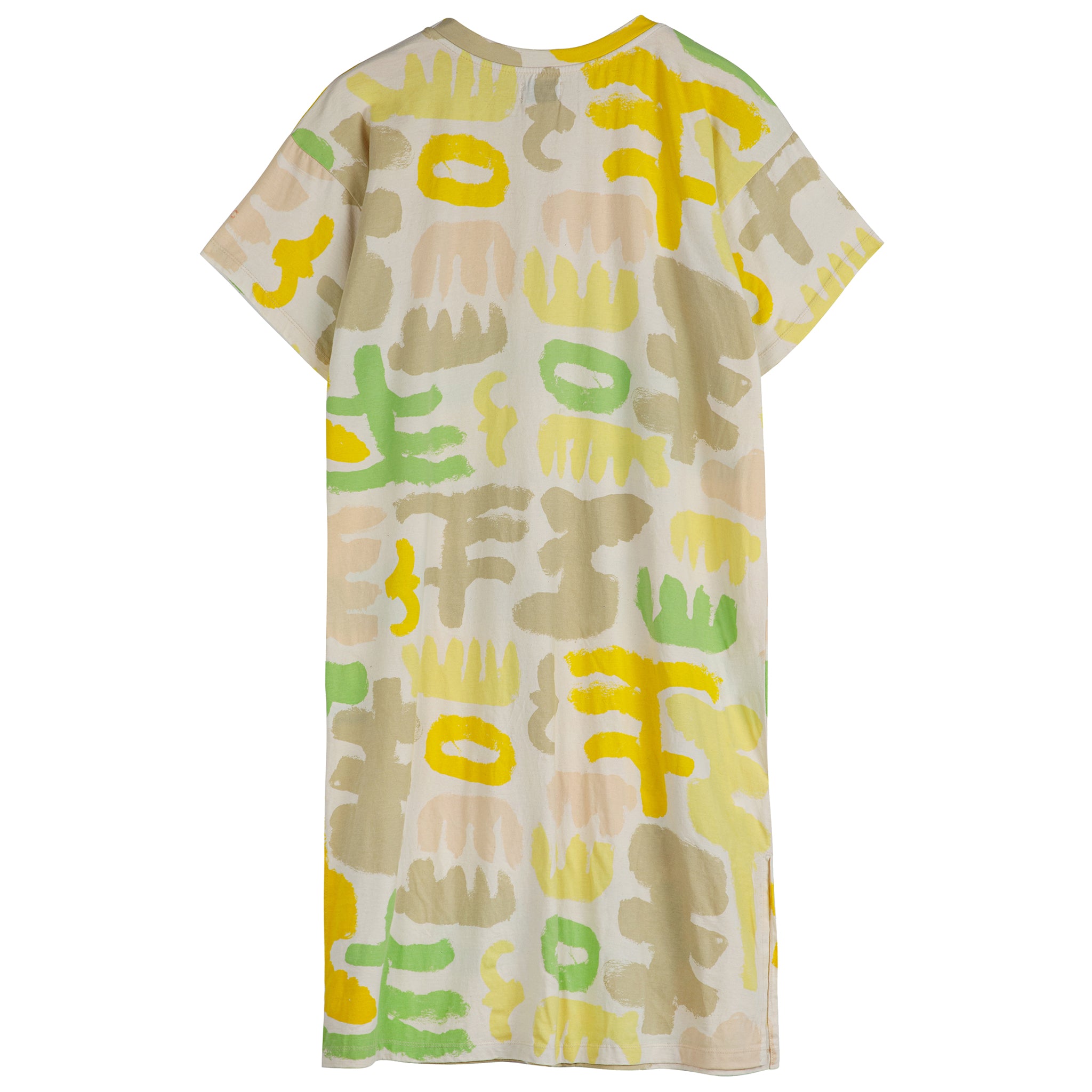 Bobo Choses Woman Long T shirt Dress - Multicolour Carnival Print ...