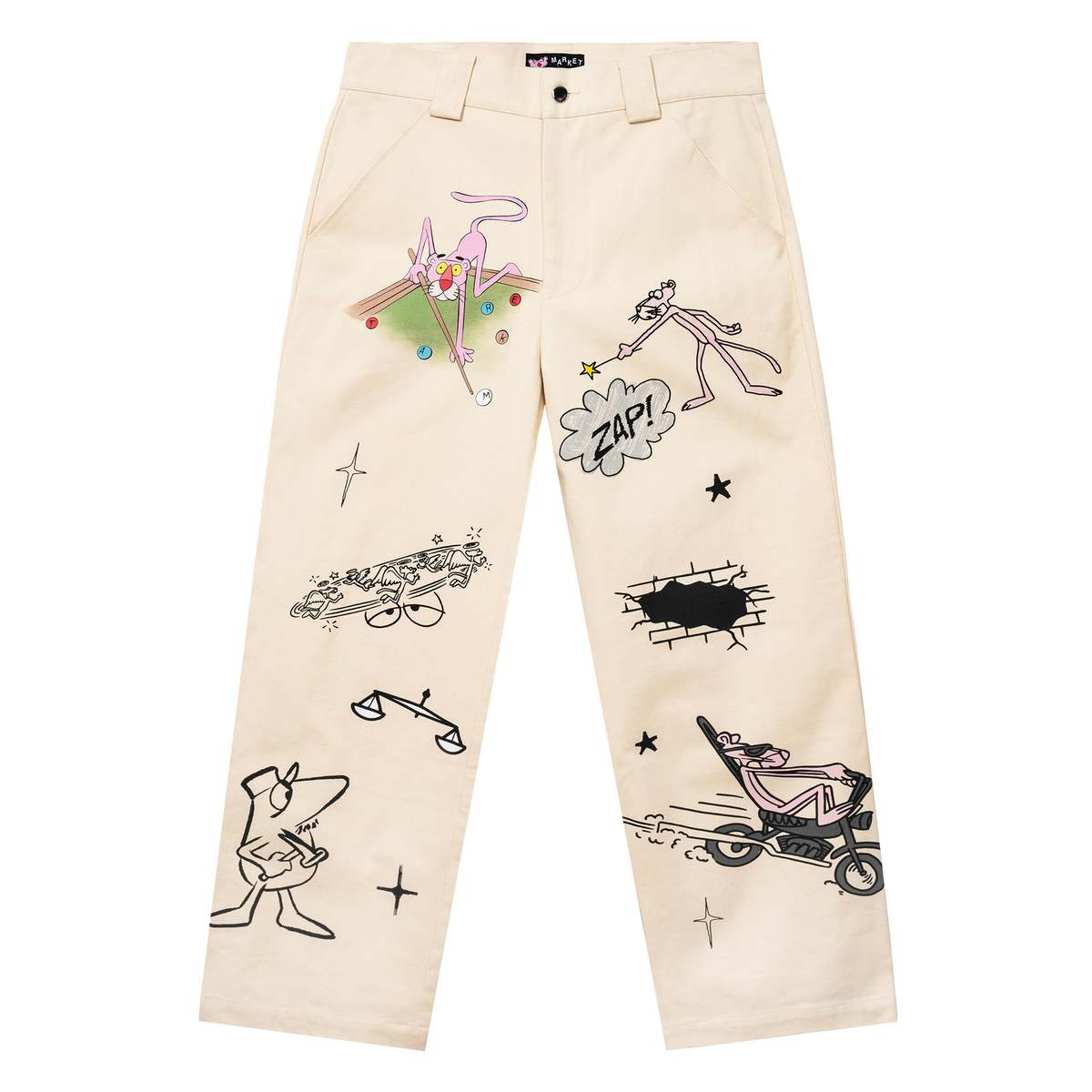 Market Pink Panther Senior Pants - Khaki | Garmentory