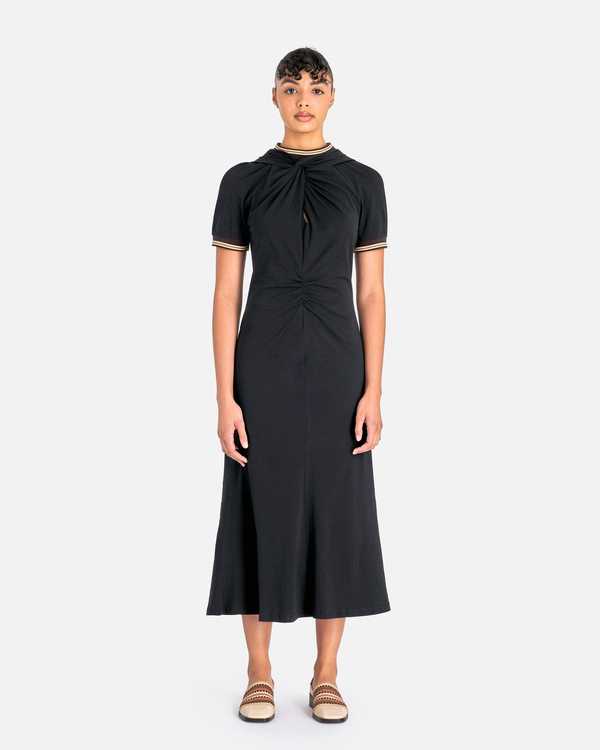 Wales Bonner Wing Dress - Black | Garmentory
