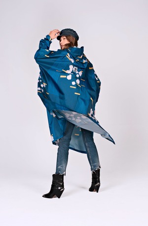 Rain Kiss Poncho - Japanese | Garmentory