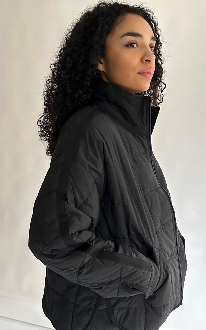 Free People Pippa Packable Puffer Jacket - Black | Garmentory
