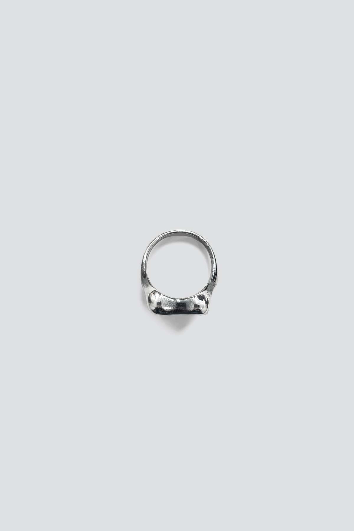 Indent Plate Ring - Sterling Silver | Garmentory