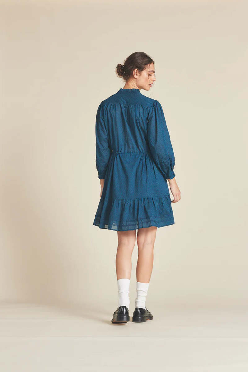 Trovata Yulia Dress - Mediterranean Geo | Garmentory