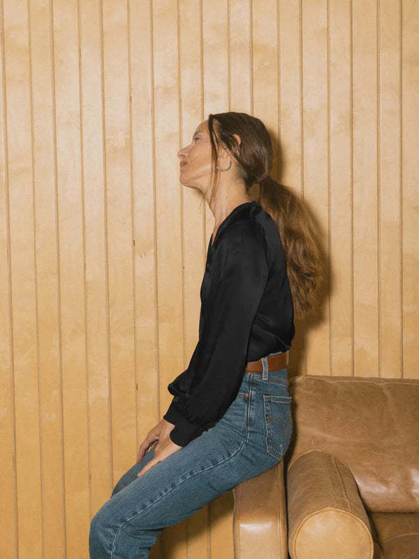 Nation LTD Arya V-Neck Top | Garmentory