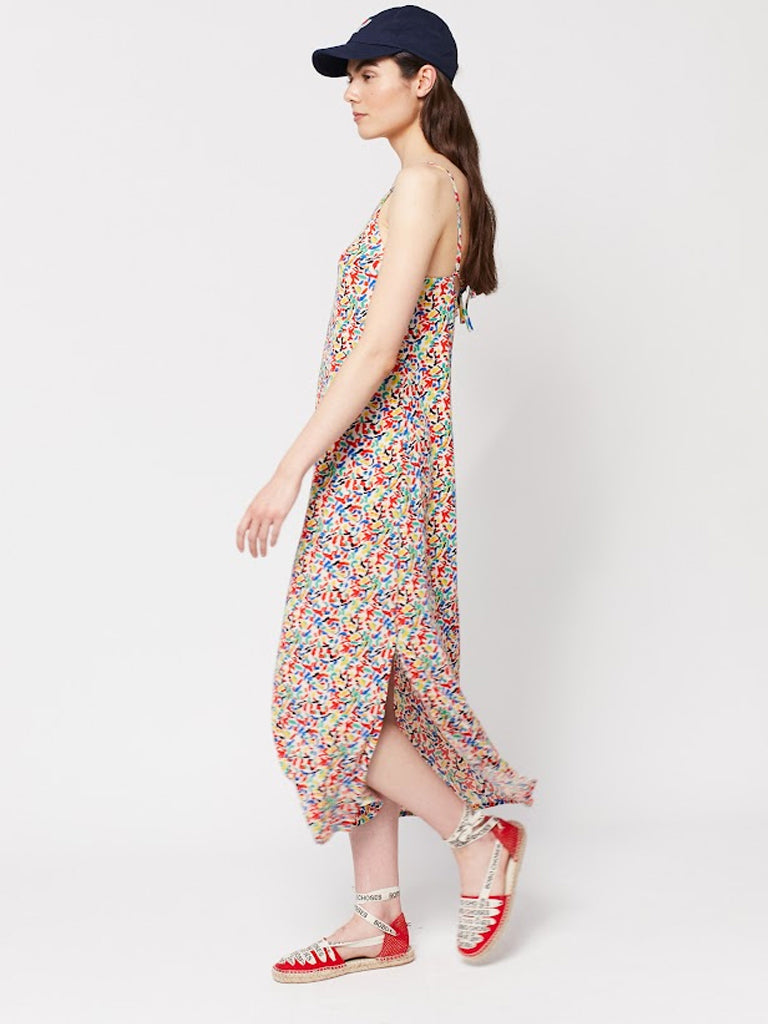 Bobo Choses Confetti Strap Dress - Multi Stripe | Garmentory