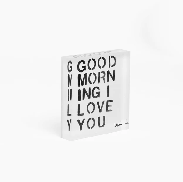 Kerri Rosenthal Good Morning Block of Love - Black/White | Garmentory