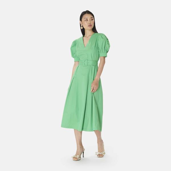 Tara Jarmon Ranya Dress - Vert | Garmentory
