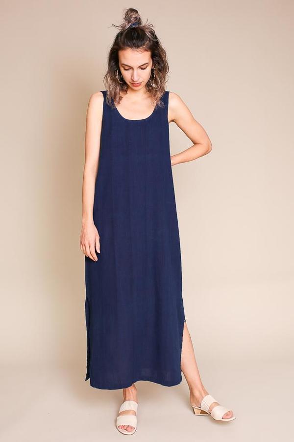 Umber & Ochre Sally Dress in Indigo | Garmentory