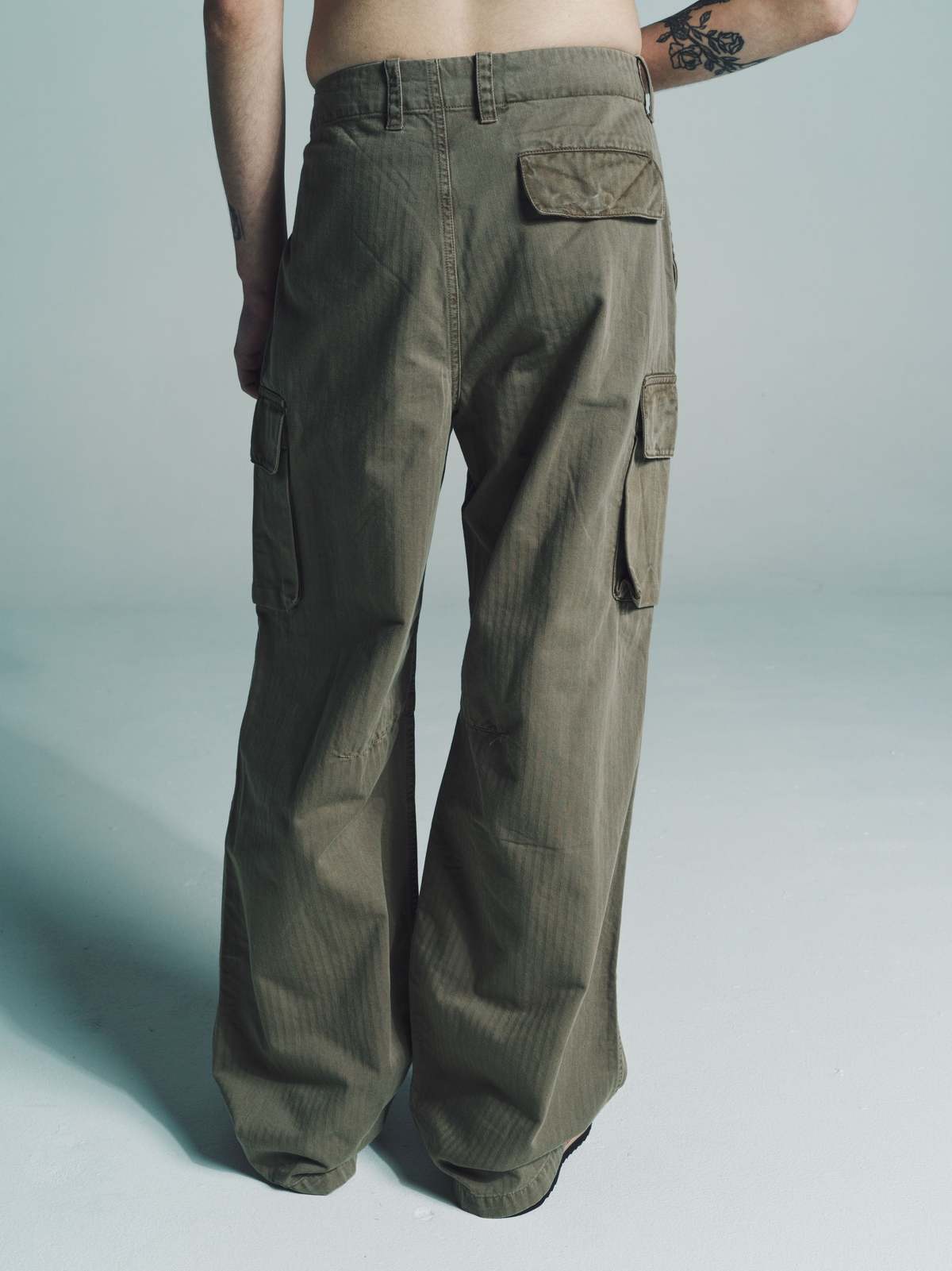 Our Legacy Herringbone Mount Cargo - Uniform Olive | Garmentory