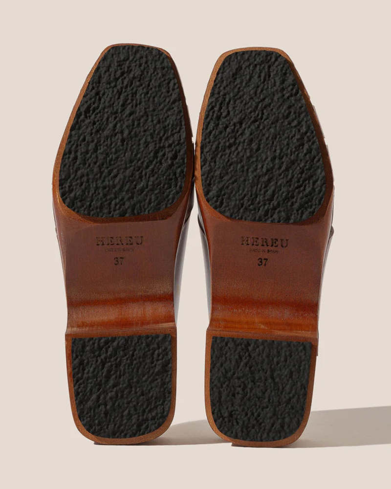HEREU Licia Mule Clog - Custard | Garmentory