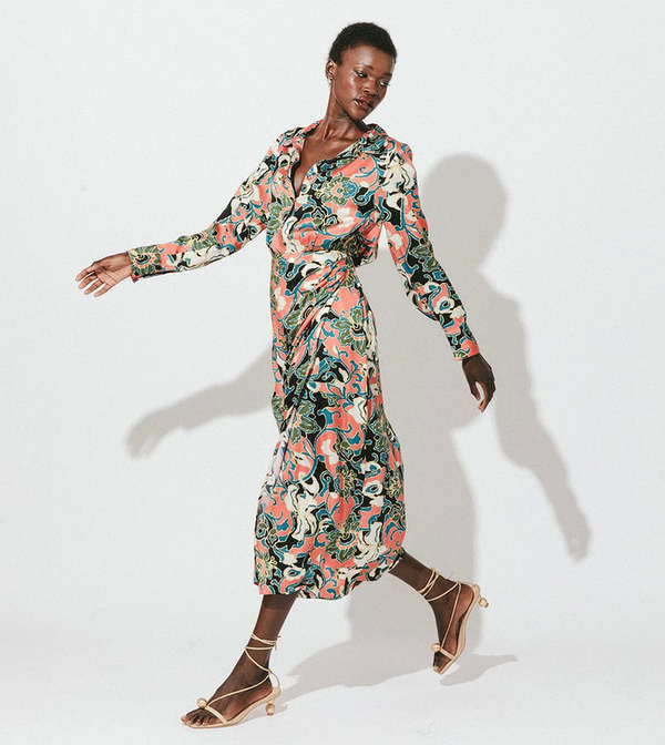 Cleobella Edna Printed Midi Dress - Gypsy Bloom | Garmentory