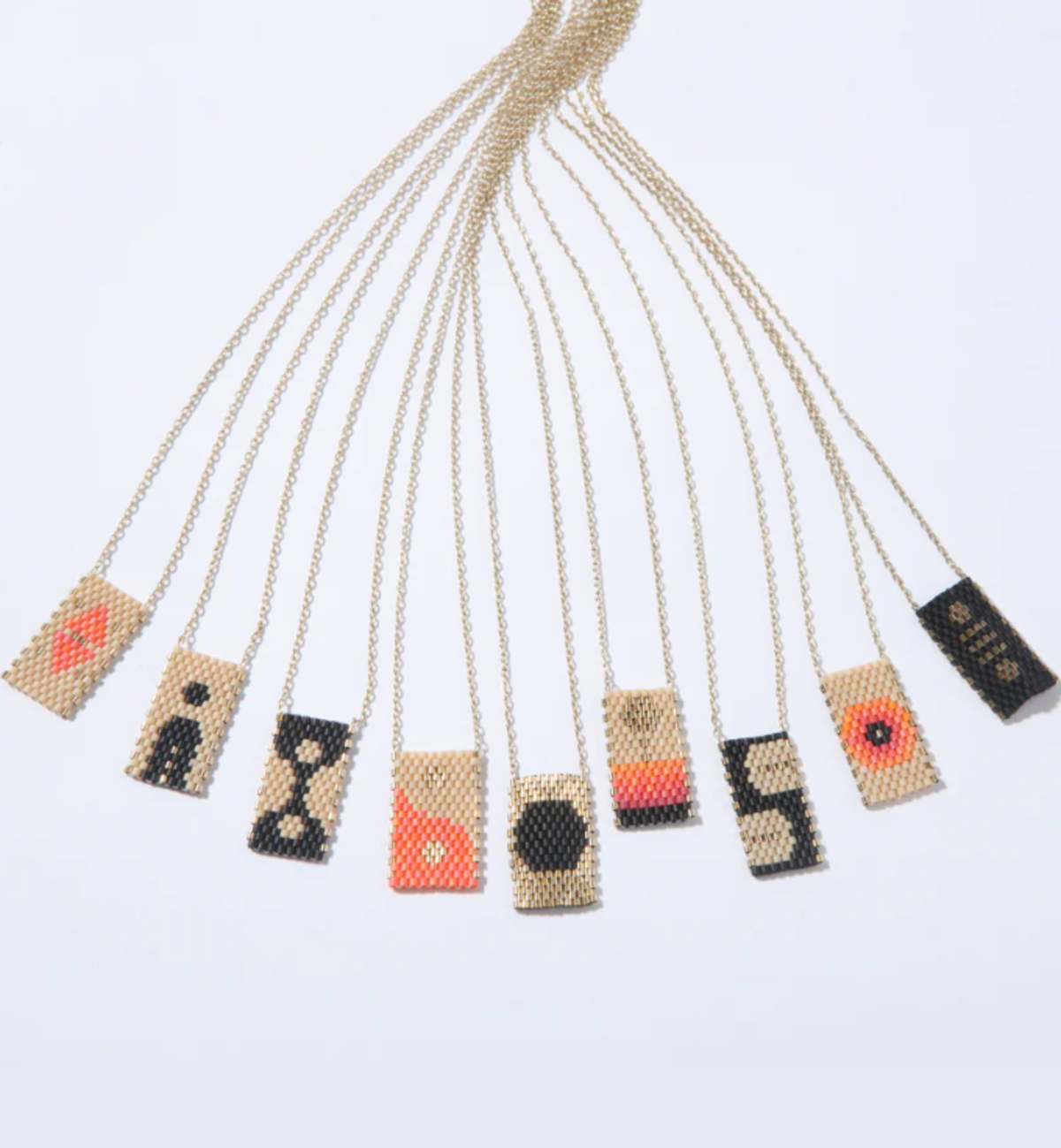 Iwona Ludyga Design Sagrado Talisman Flag Pattern Necklace - River ...
