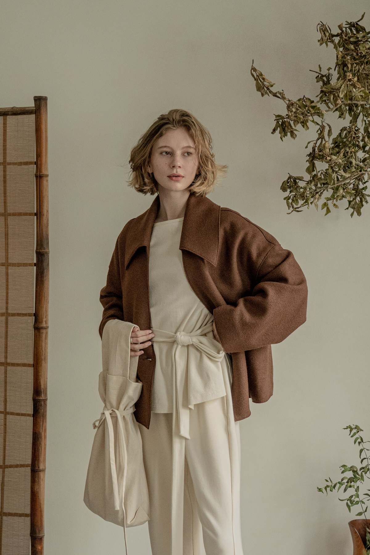 Vestige Story Caesura Coat - Earth | Garmentory