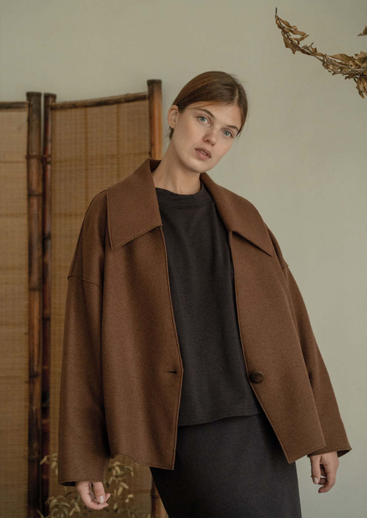 Vestige Story Caesura Coat - Earth | Garmentory