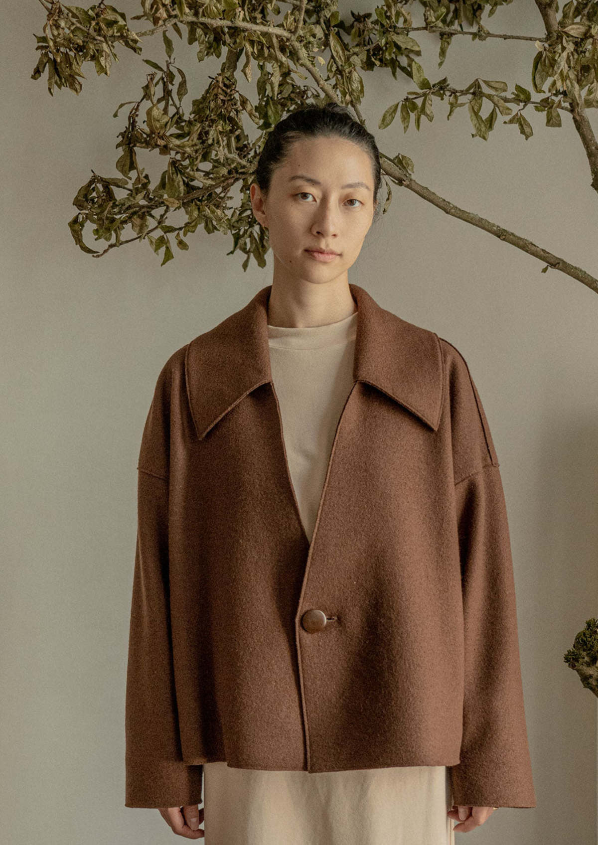 Vestige Story Caesura Coat - Earth | Garmentory