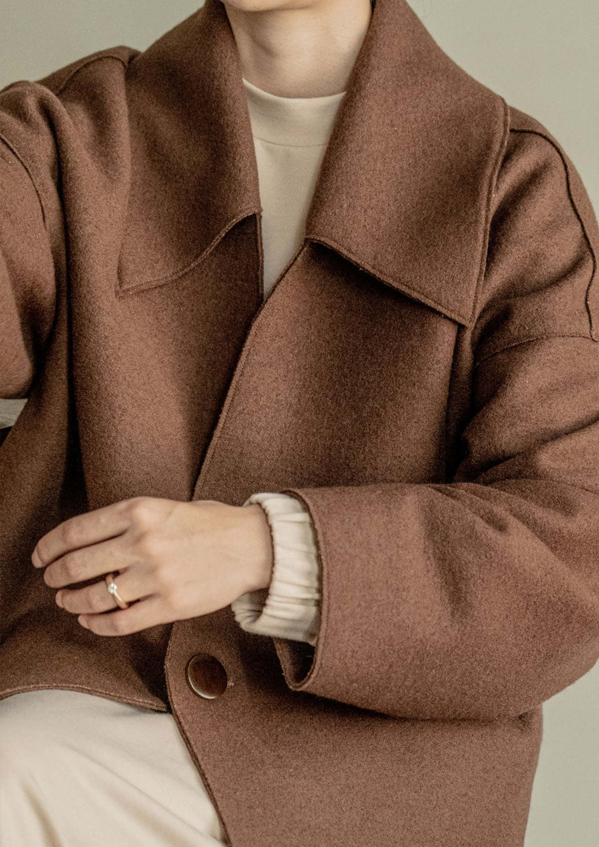 Vestige Story Caesura Coat - Earth | Garmentory