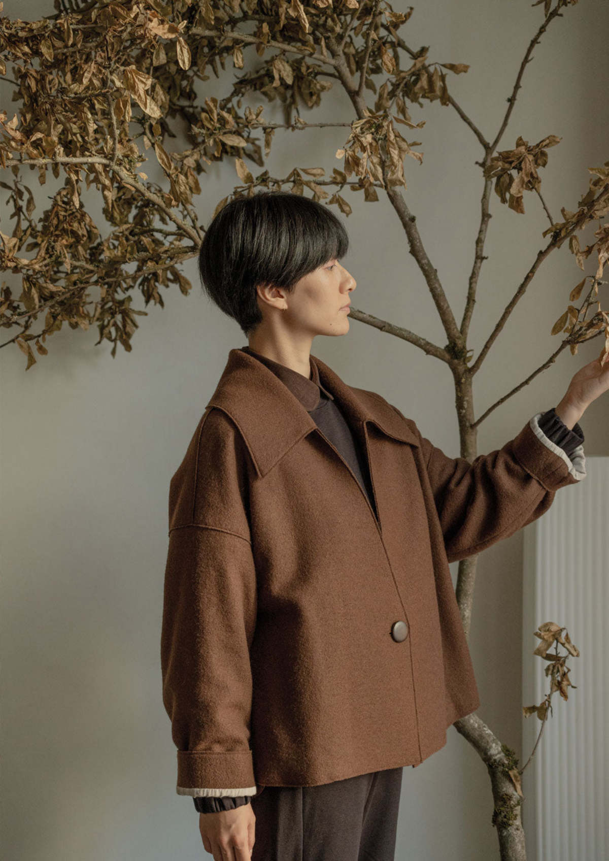 Vestige Story Caesura Coat - Earth | Garmentory